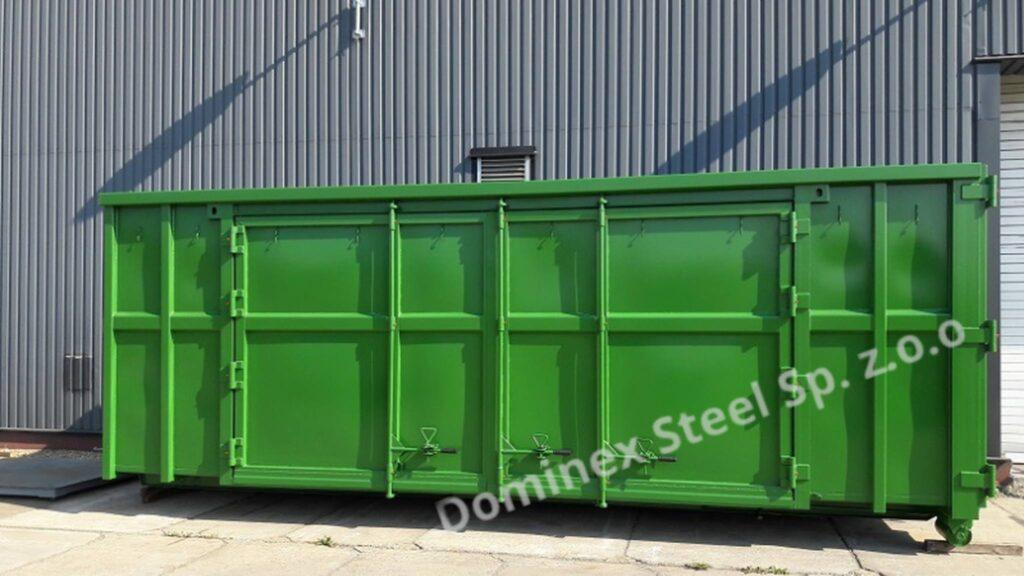 Open top standard hook-lift containers - Dominexsteel
