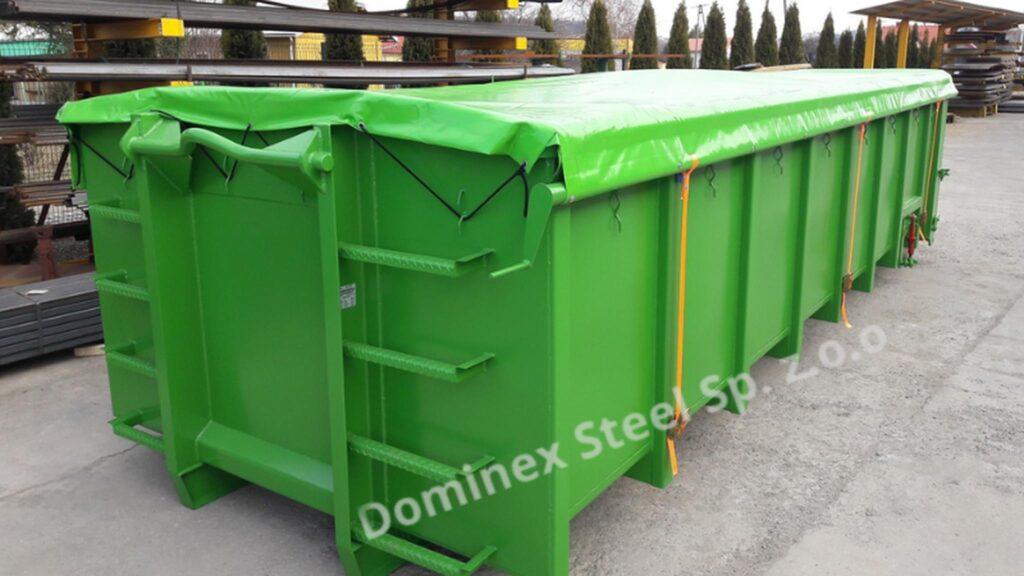 Open top standard hook-lift containers - Dominexsteel