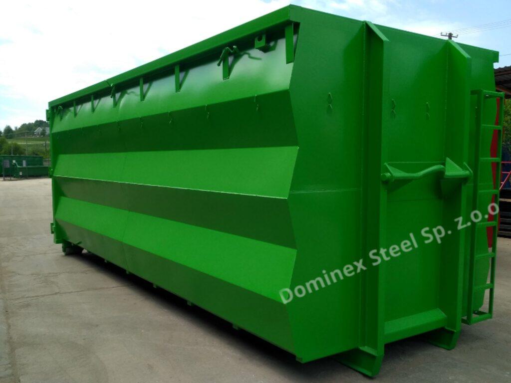 Open top profiled hook-lift containers - Dominexsteel